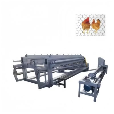 3m width fully Automatic Hexagonal Wire Mesh Netting Machine with lower price